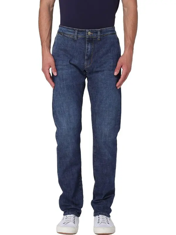 Incotex Straight Fit Jeans - Denim