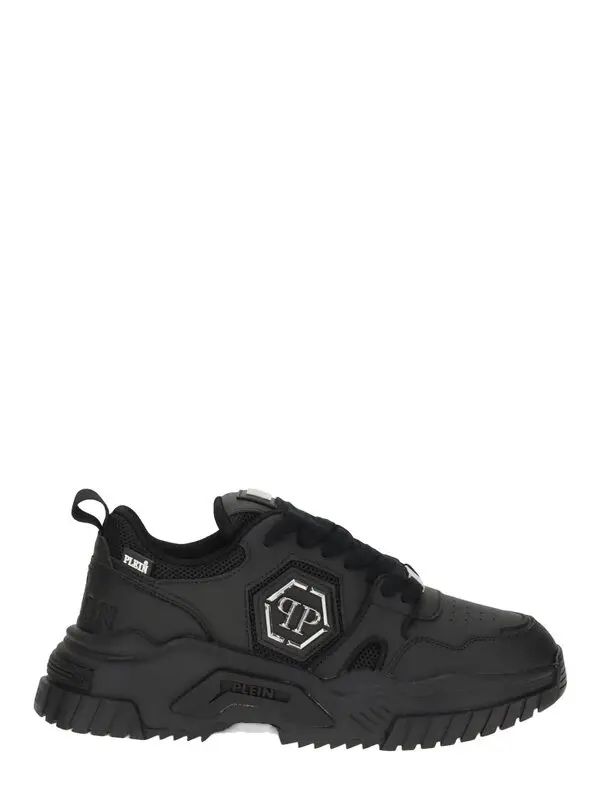 Philipp Plein Lace-up Trainers - Black