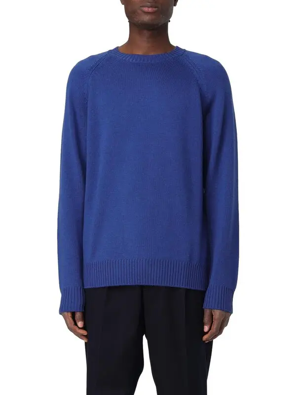 PAOLO PECORA Crew Neck Jumper - Blue
