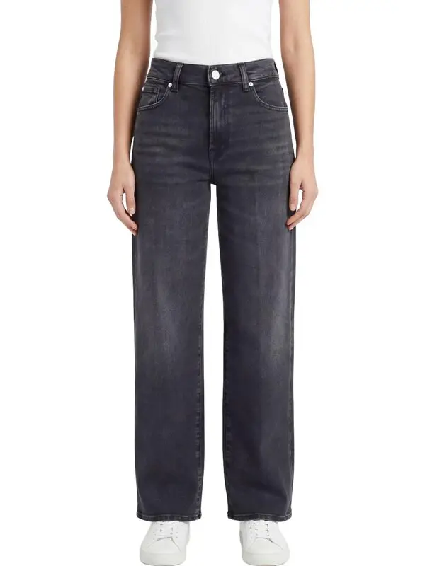 7 For All Mankind Straight Leg Jeans - Denim