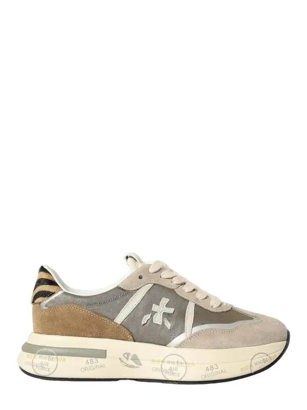 Premiata Lace-up Trainers - Grey