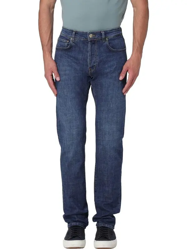 Incotex Straight Leg Jeans - Denim