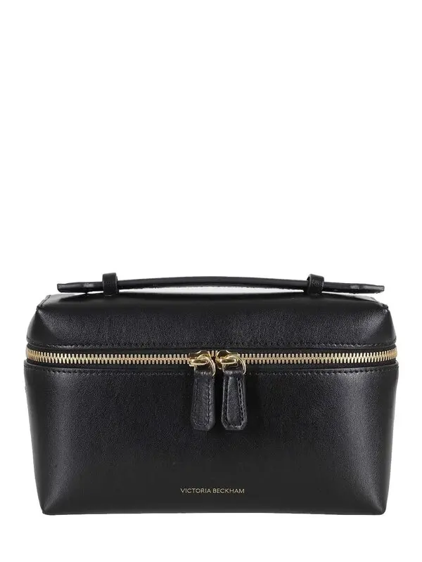 Victoria Beckham Vanity Leather Handbag - Black