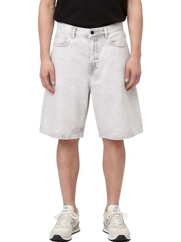 Carhartt Work In Progress Cotton Denim Shorts - Black