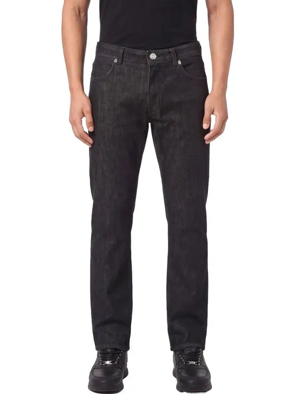 BILLIONAIRE Straight Leg Jeans - Black