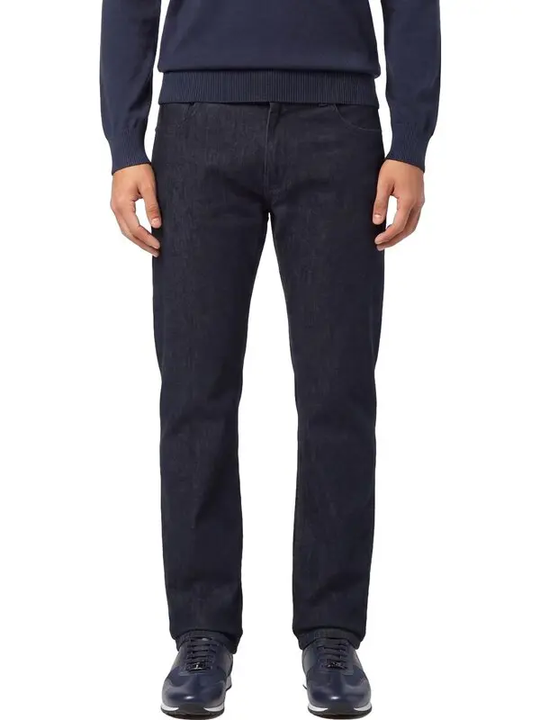 BILLIONAIRE Straight Leg Jeans - Blue 1