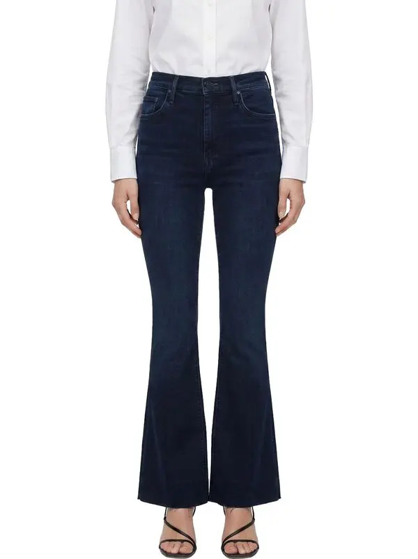 MOTHER Stretch Flare Jeans - Blue