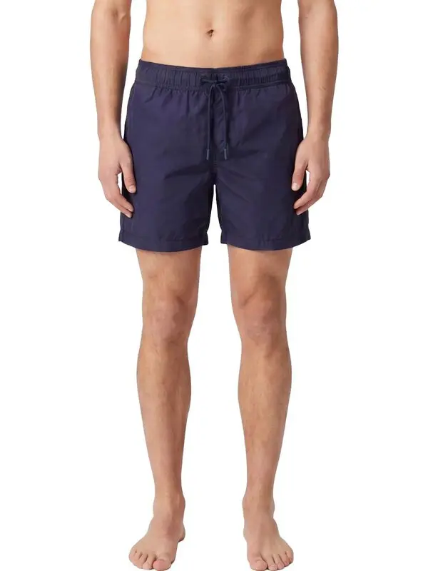 Frescobol Carioca Solid Recycled Swim Shorts - Blue