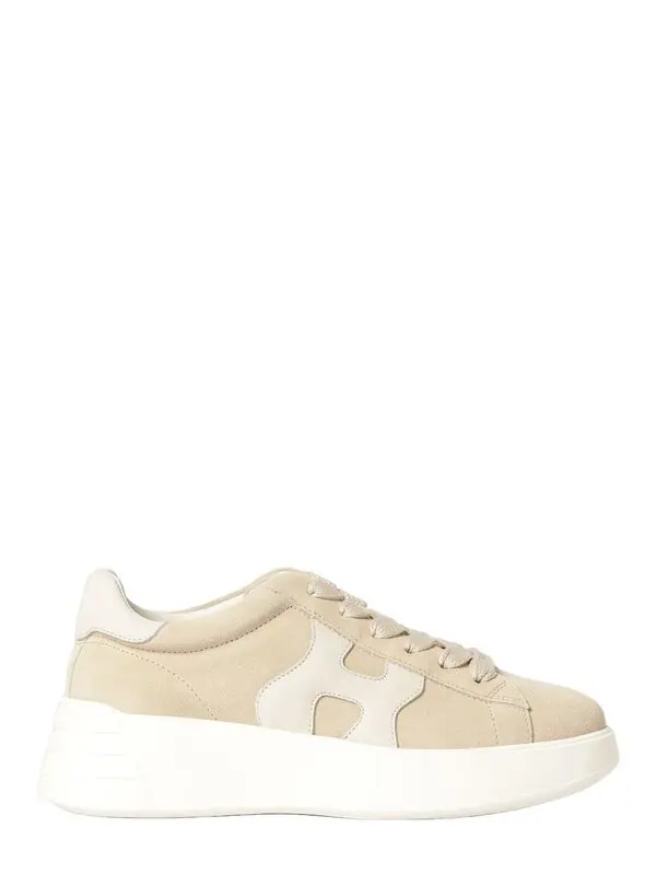 Hogan Rebel Suede Low-top Sneakers - Sand
