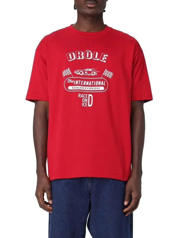 Drole De Monsieur T-shirt Colour - Red