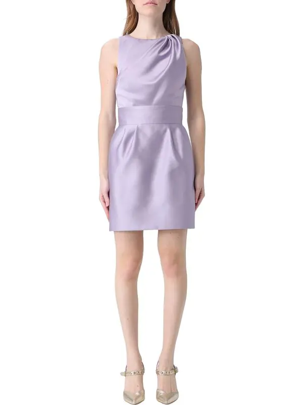 Elisabetta Franchi Duchesse Mini Dress - Pink