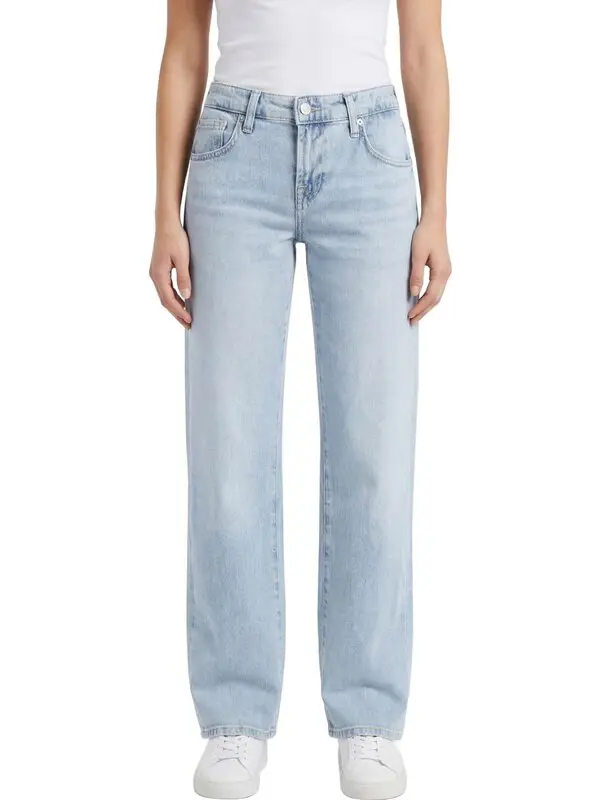 7 For All Mankind Wide Leg Jeans - Blue