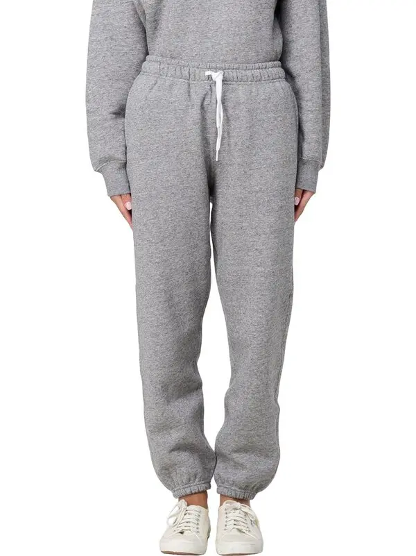 Polo Ralph Lauren Straight-leg Cotton Jogging Pants With Logo - Grey
