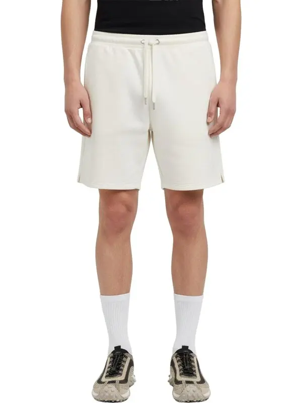 AMI Paris Organic Cotton Lounge Shorts - White