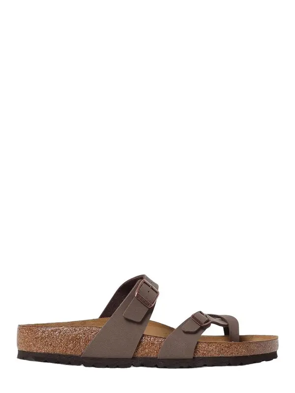 BIRKENSTOCK Buckled Thong Sandals - Brown