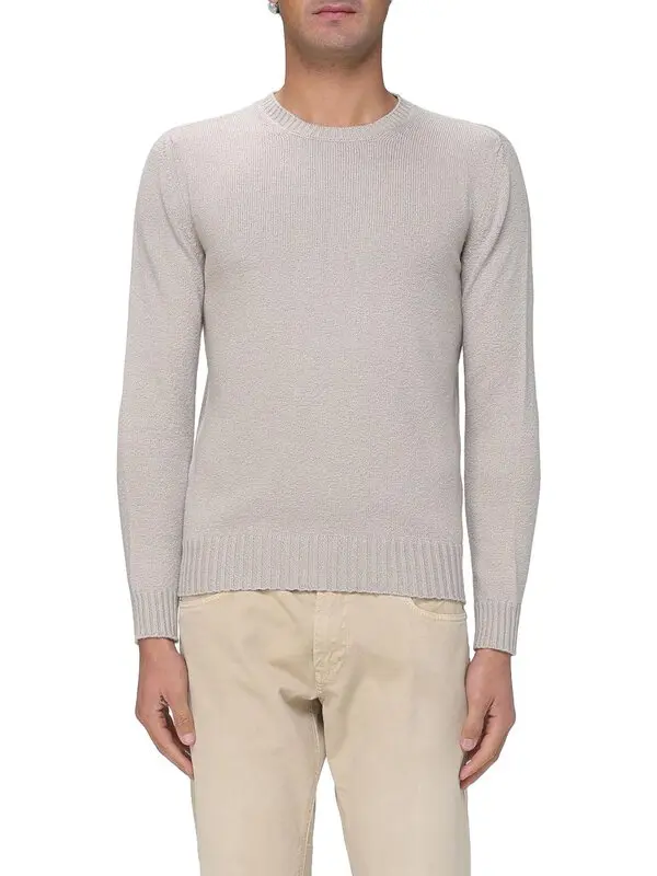 DRUMOHR Cotton Crewneck Sweater - Beige