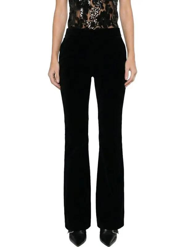 GOLDEN GOOSE Tailored Velvet Trousers - Black