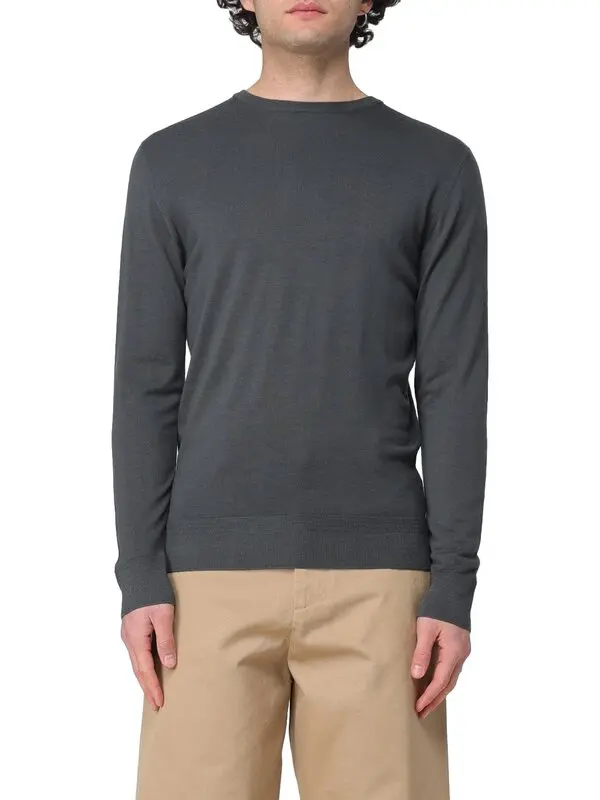 Barena Venezia Wool Knit Crewneck Top - Grey
