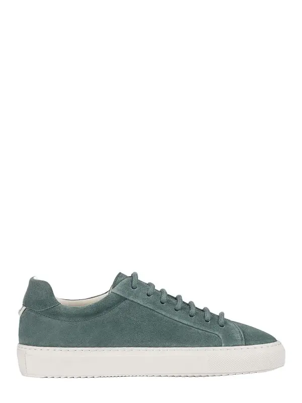 DOUCAL'S Suede Low Top Sneakers - Teal