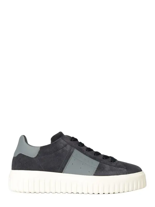 Hogan H-stripes Suede Sneakers - Blue