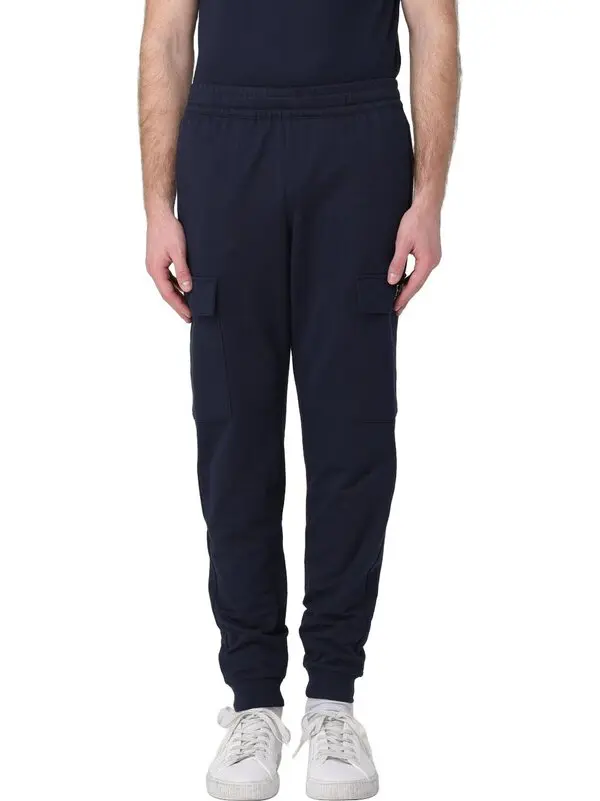 EA7 Cotton Cargo Pants - Blue