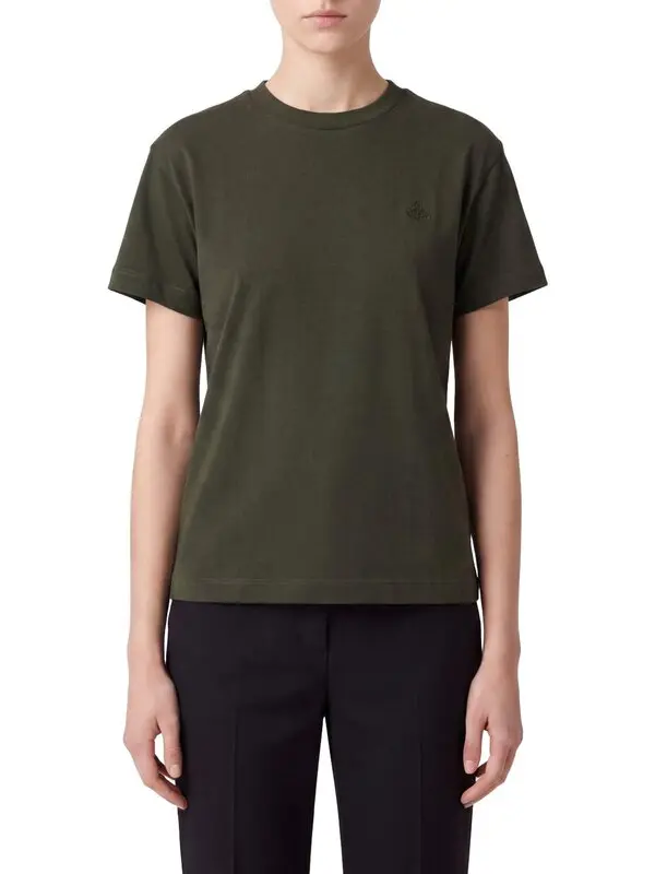 JIL SANDER Set Of Three Cotton T-shirts With Embroidered Logo - Grey