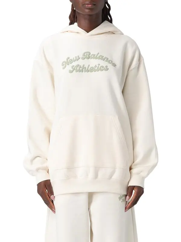 NEW BALANCE Athletics Hoodie - Cream