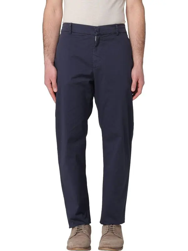 Barena Venezia Cotton Stretch Chino Trousers - Blue
