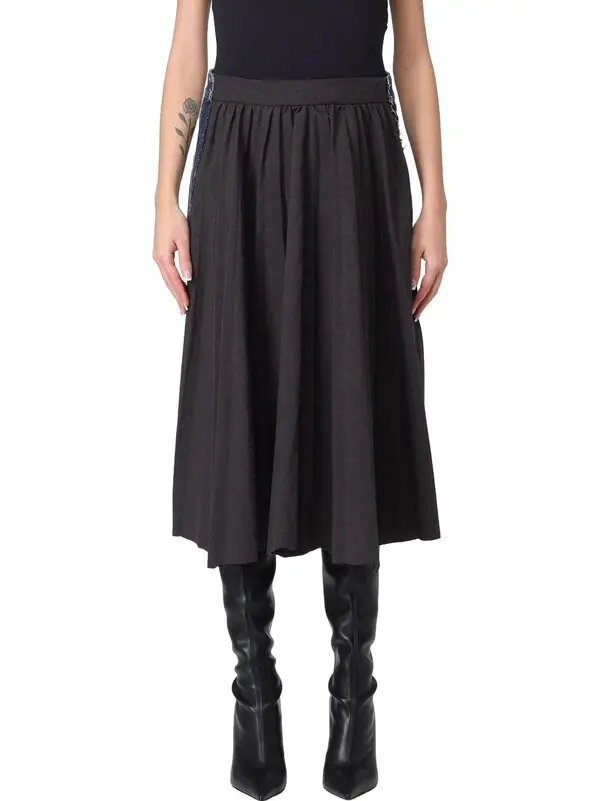 Balenciaga Midi Skirt - Black