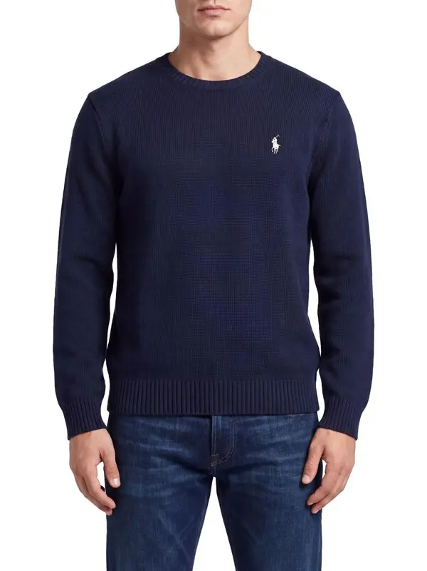 Polo Ralph Lauren Crew Neck Jumper - Blue