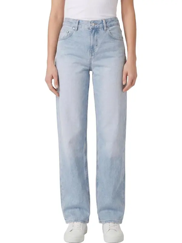 Victoria Beckham Straight Leg Jeans - Blue