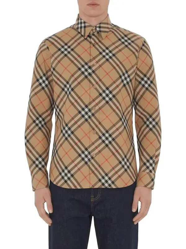 Burberry Shirt Colour - Sand