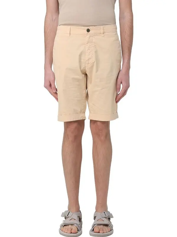 MASON'S Slim Fit Stretch Cotton Chino Shorts - Pink