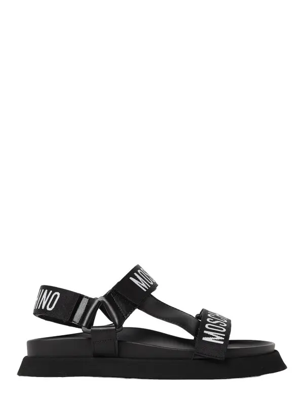 Moschino Heeled Sandals - Black