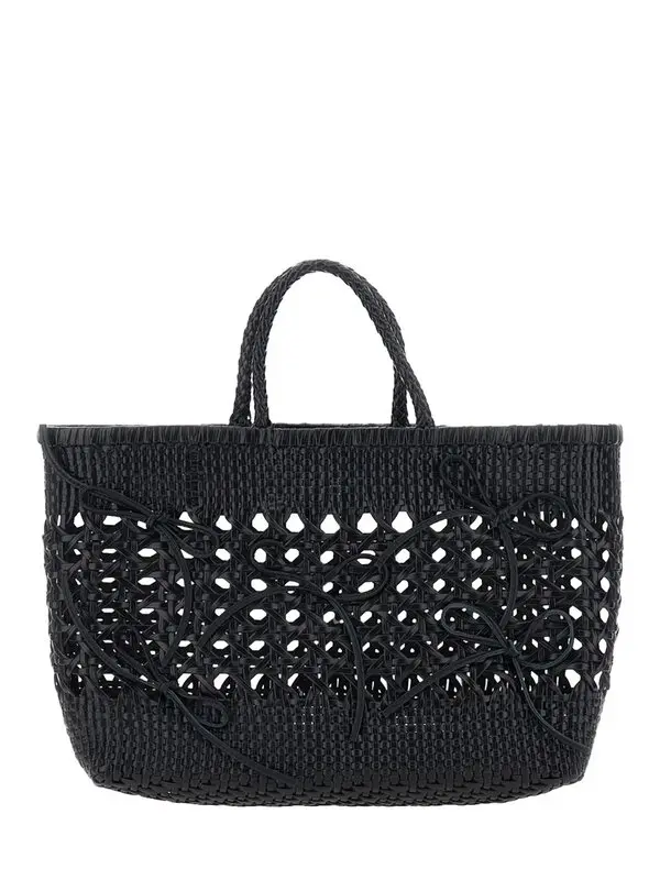 OSOI Woven Tote Bag - Black