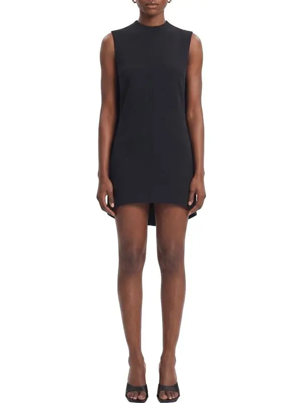 Alexander Wang Stretch Viscose Mini Dress - Black