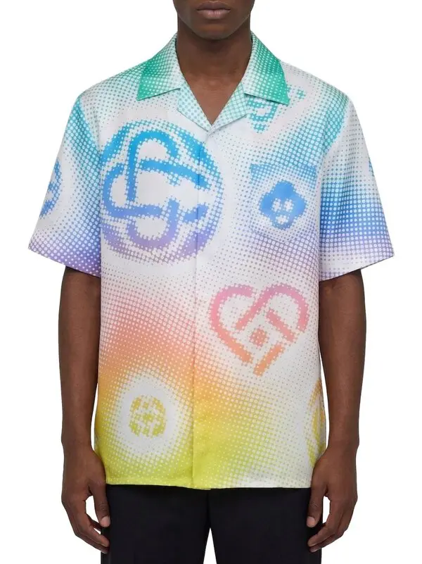 Casablanca The Essential Experience Printed Silk Shirt - Fa01