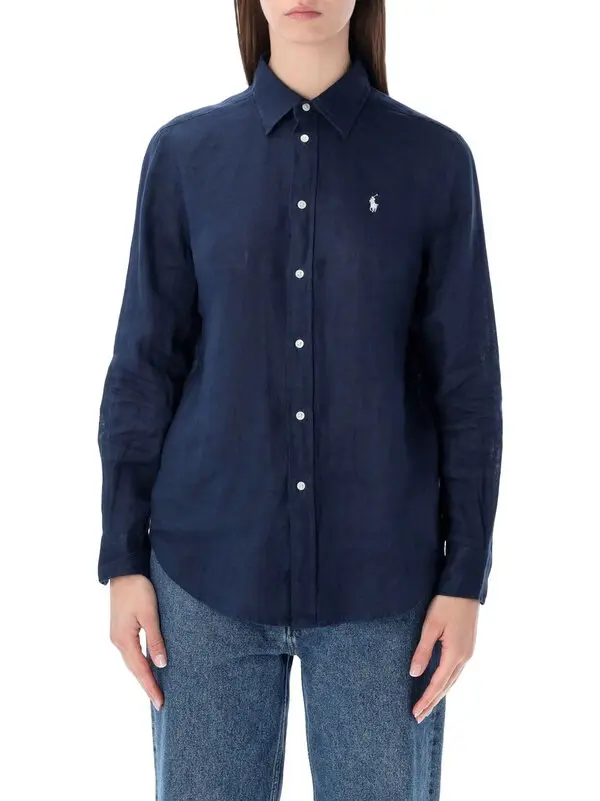Polo Ralph Lauren Classic Fit Oxford Shirt - Blue 1