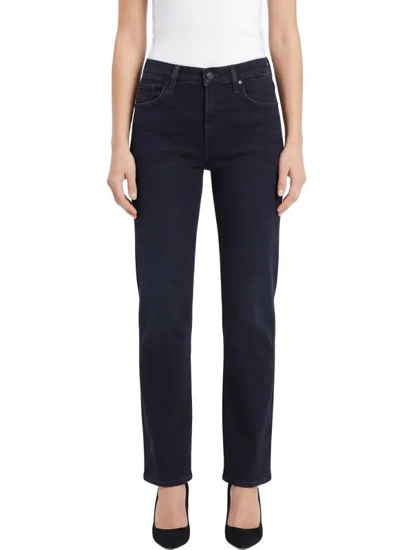 MOTHER Stretch Denim Slim Fit Jeans - Blue