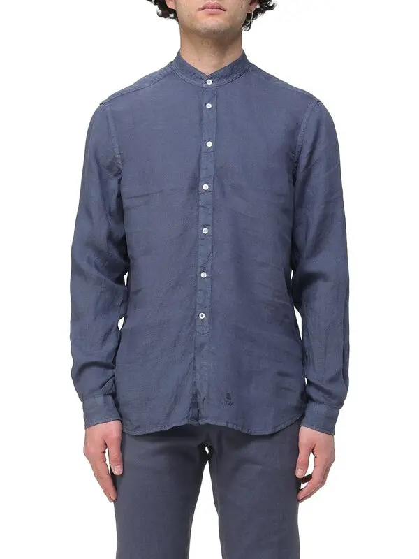 MASON'S Casual Linen Shirt - Dust