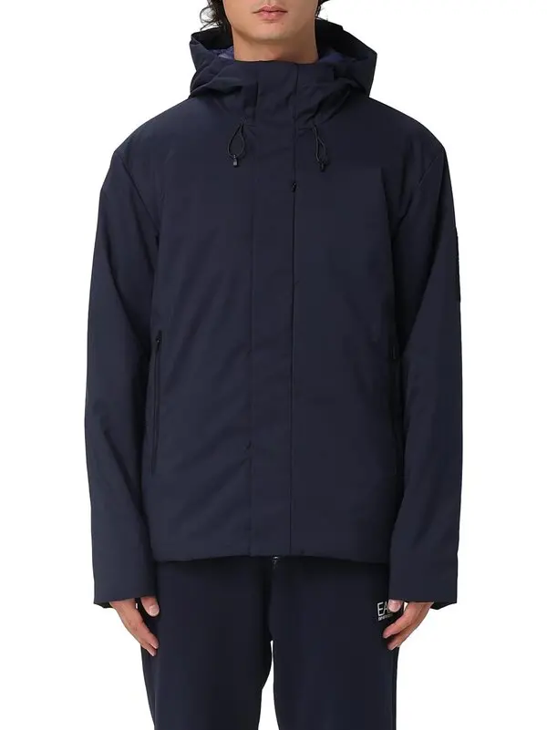 EA7 Hooded Jacket - Blue
