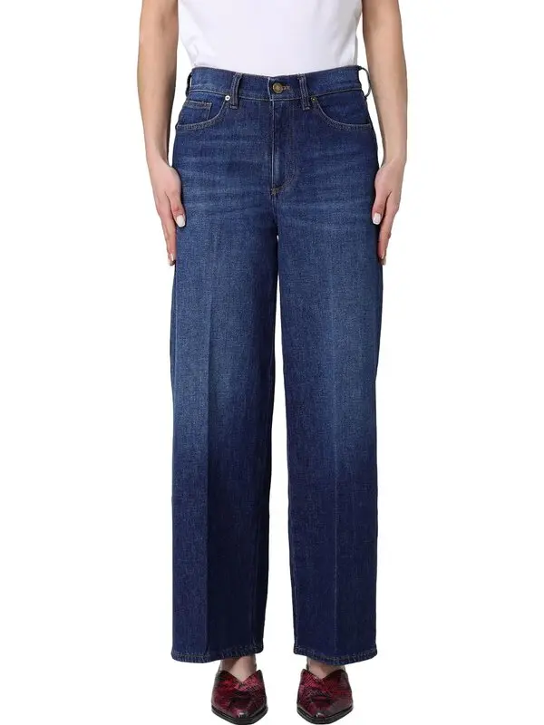 PT TORINO Wide Leg Jeans - Blue