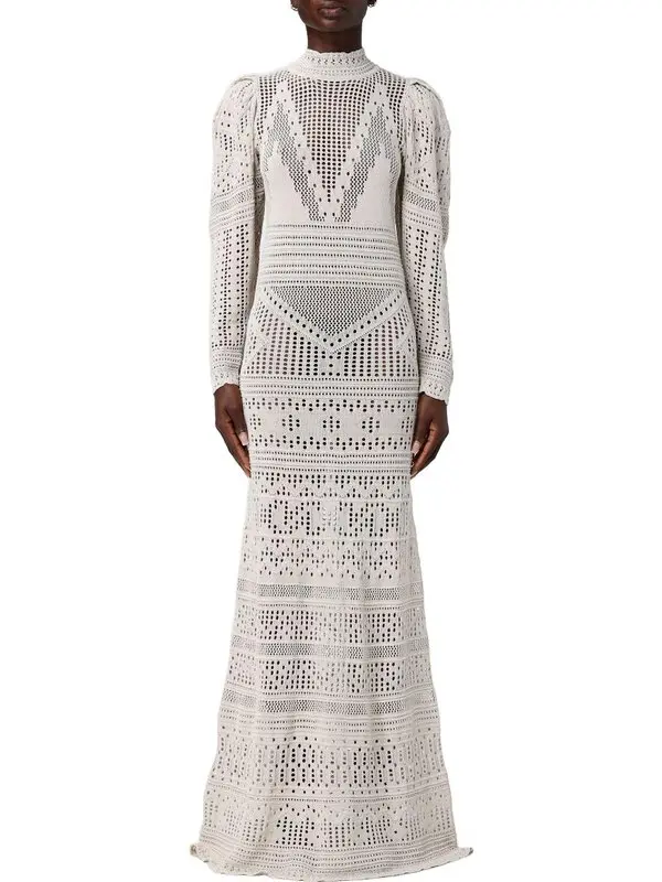 Isabel Marant Étoile Dione Long Dress - Beige