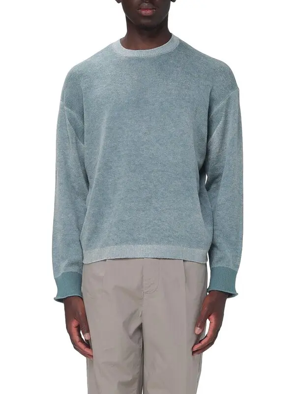 Emporio Armani Jumper - Gnawed Blue