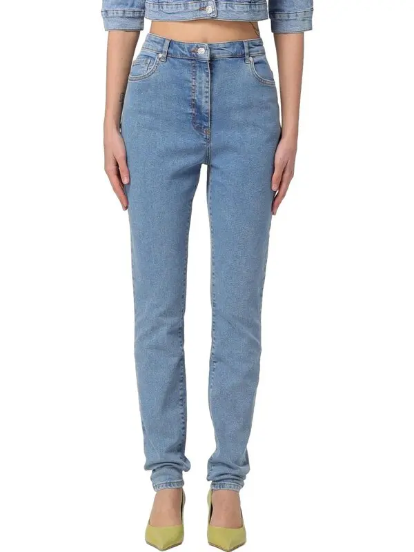 Moschino High-rise - Denim