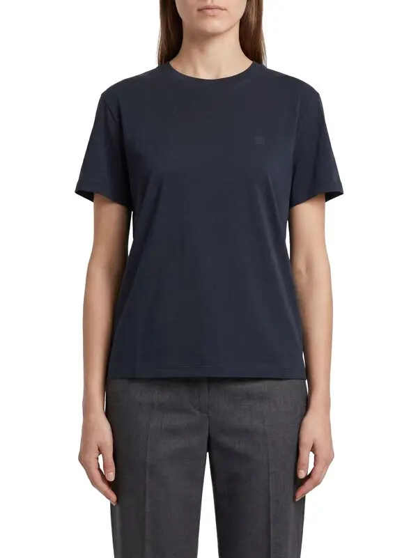 Acne Studios Face" T-shirt - Black