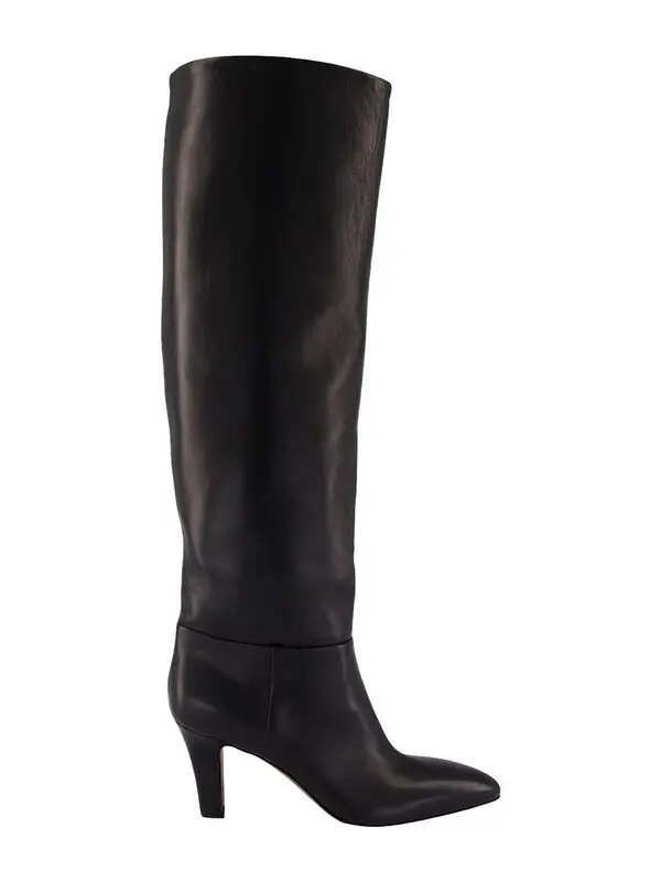 Paris Texas Knee High Boots - Black