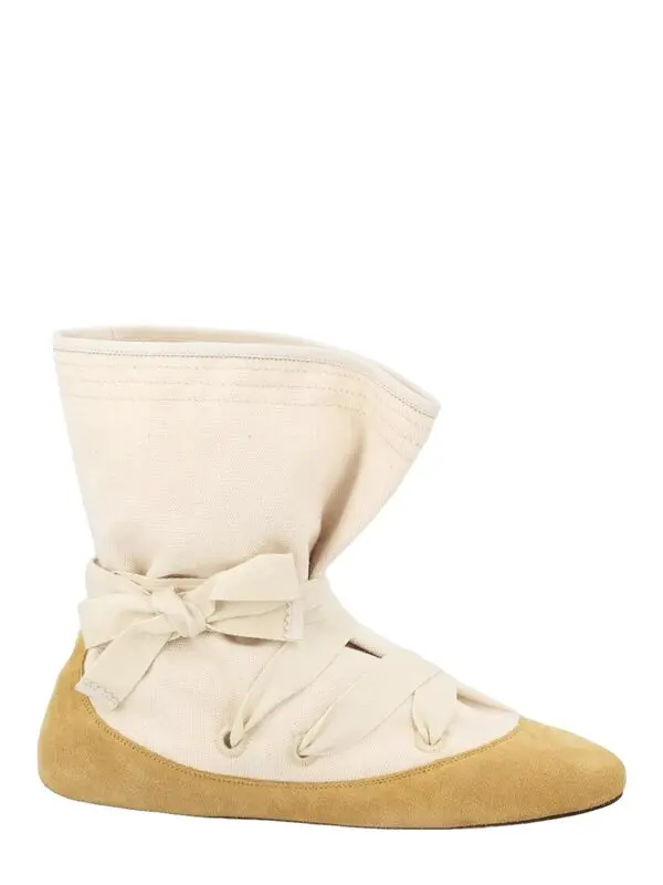 Isabel Marant Étoile Letiz Bi Ankle Boots - Ivory