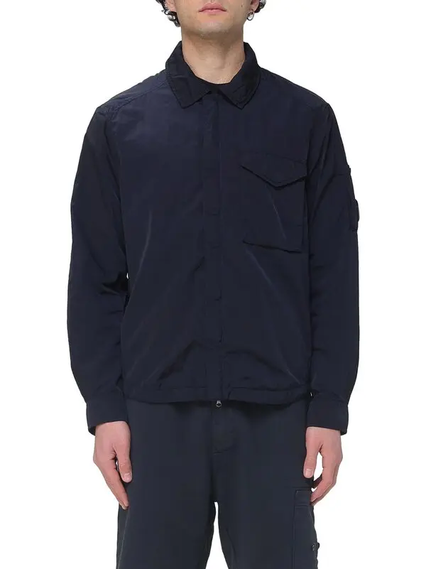 C.P. COMPANY Chrome-r Nylon Overshirt - Blue