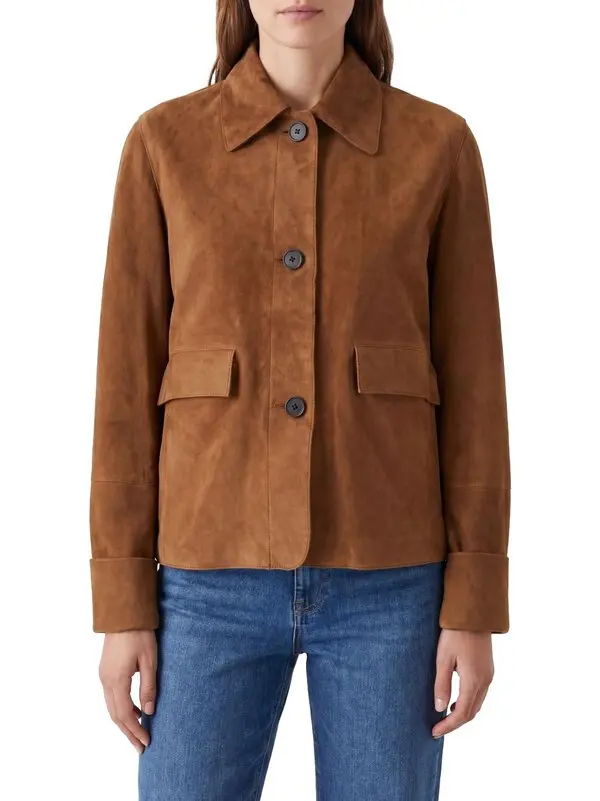 ARMA Suede Jacket - Brown